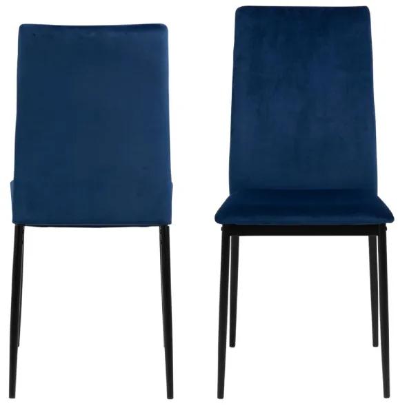 Demina jídelní židle tmavě modrá