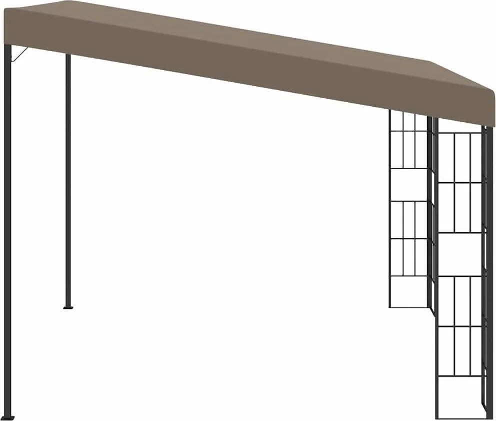 Altán ke zdi 3 x 3 m taupe textil 312260