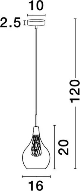 NV 9136503 Venkovní svítidlo TOC LED2W, 60lm, 3000K,IP65, béžov - NOVA LUCE
