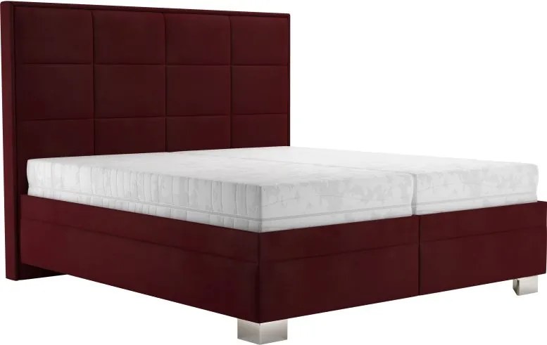 FALCO Postel Saimi 180x200 Ibis vínová