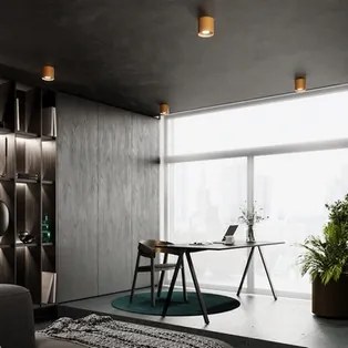 Stropní svítidlo SOLLUX MIKA zlaté GU10 1x10W bez žárovky SL.1283