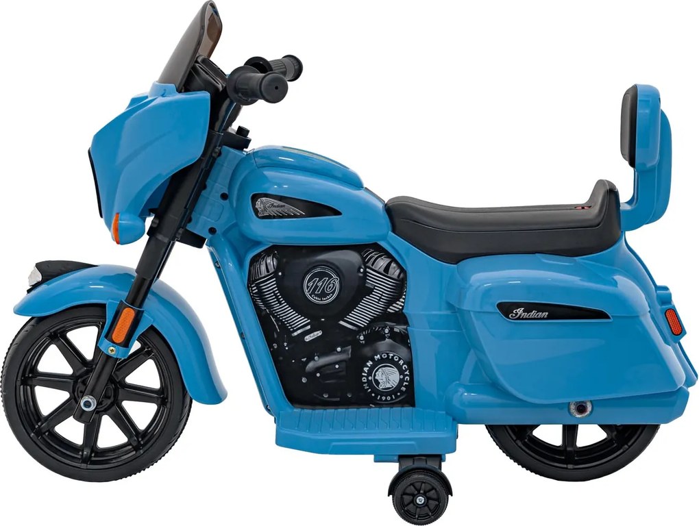 Ramiz Dětská motorka Chopper INDIAN modrá