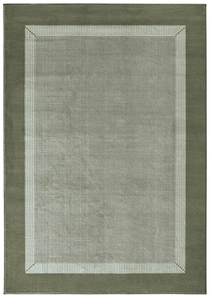 Hanse Home, Kusový koberec Basic 105487 Green, 160x230, zelená, chodba / předsíň
