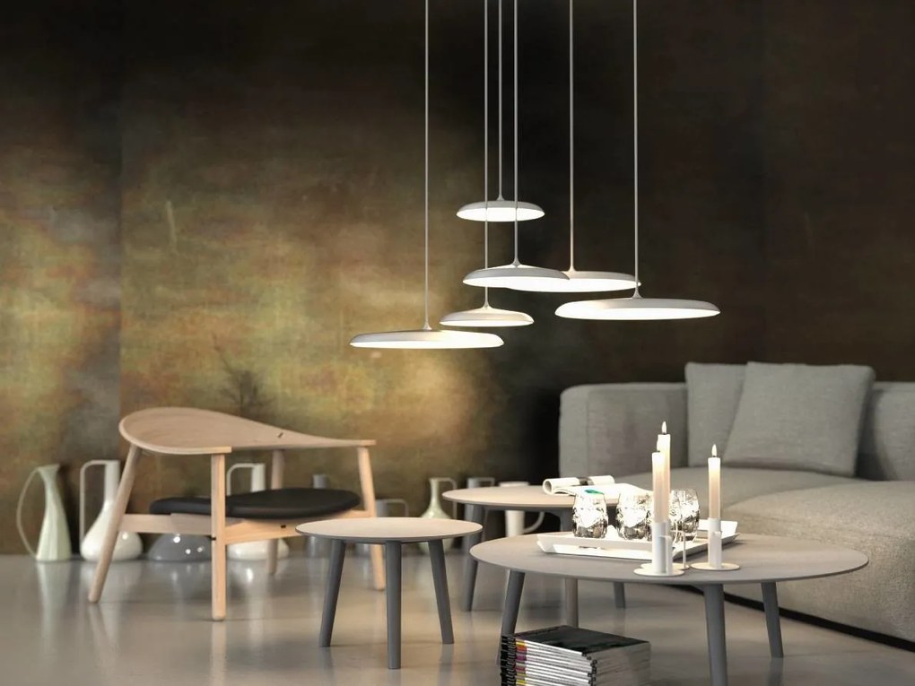 Nordlux 2420223030 Artist 40, moderní měděné závěsné svítidlo LED 24W, 3000K, průměr 40cm