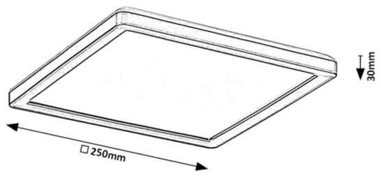 Rabalux 7775-LED Stmívatelné venkovní svítidlo LED/15W/230V Wi-Fi Tuya IP44 + DO