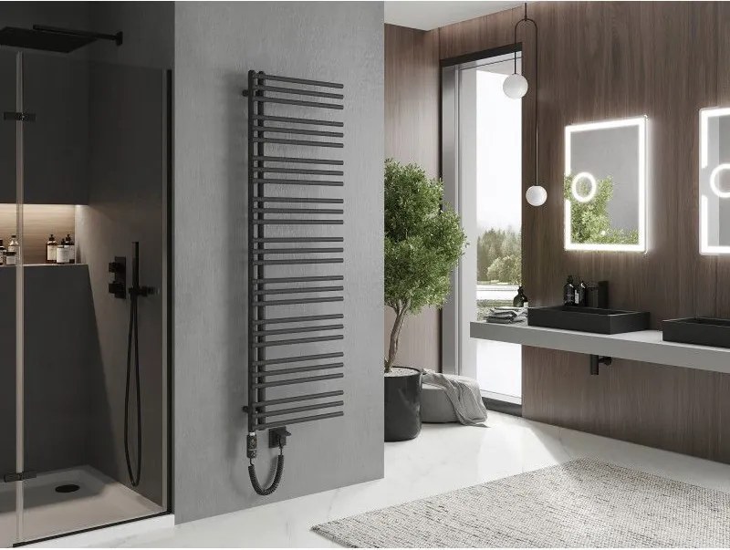 Mexen Neptun, elektrické topné těleso 1600 x 500 mm, 900 W, antracitová, W101-1600-500-2900-66