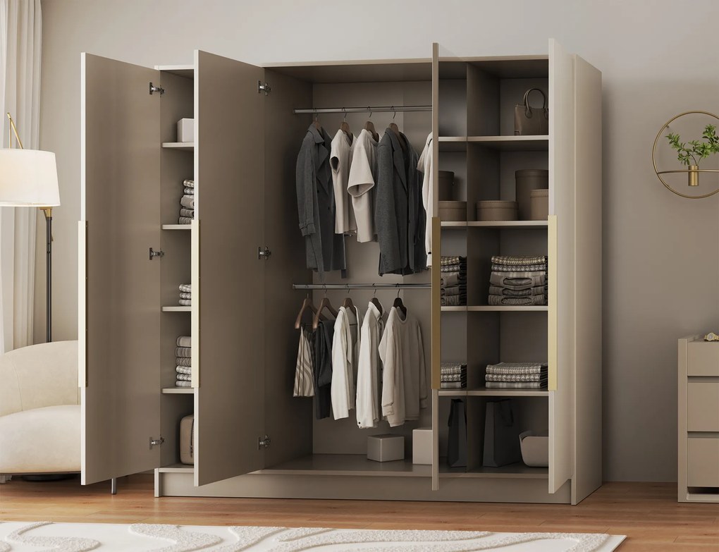 ADRK Furniture Lunara 200 otočná skříň ADRK-W-LUN-200-KG