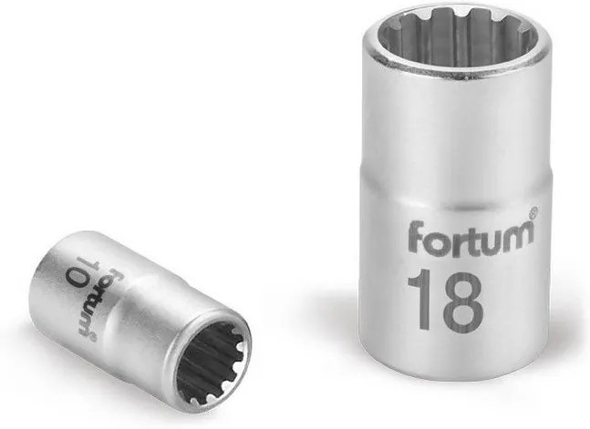 FORTUM klíč nástrčný MULTILOCK 1/2&amp;quot;, 13mm, L 38mm 4701213