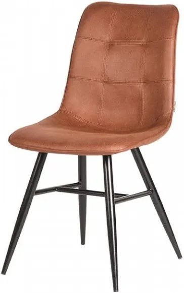 Jídelní židle Eliman III Cognac micro