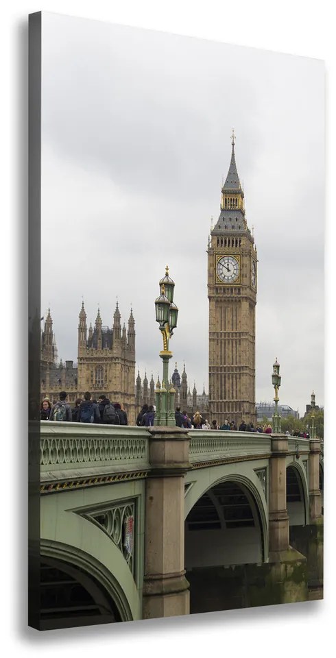 Wallmuralia Foto obraz na plátně Big Ben Londýn 50x100 cm