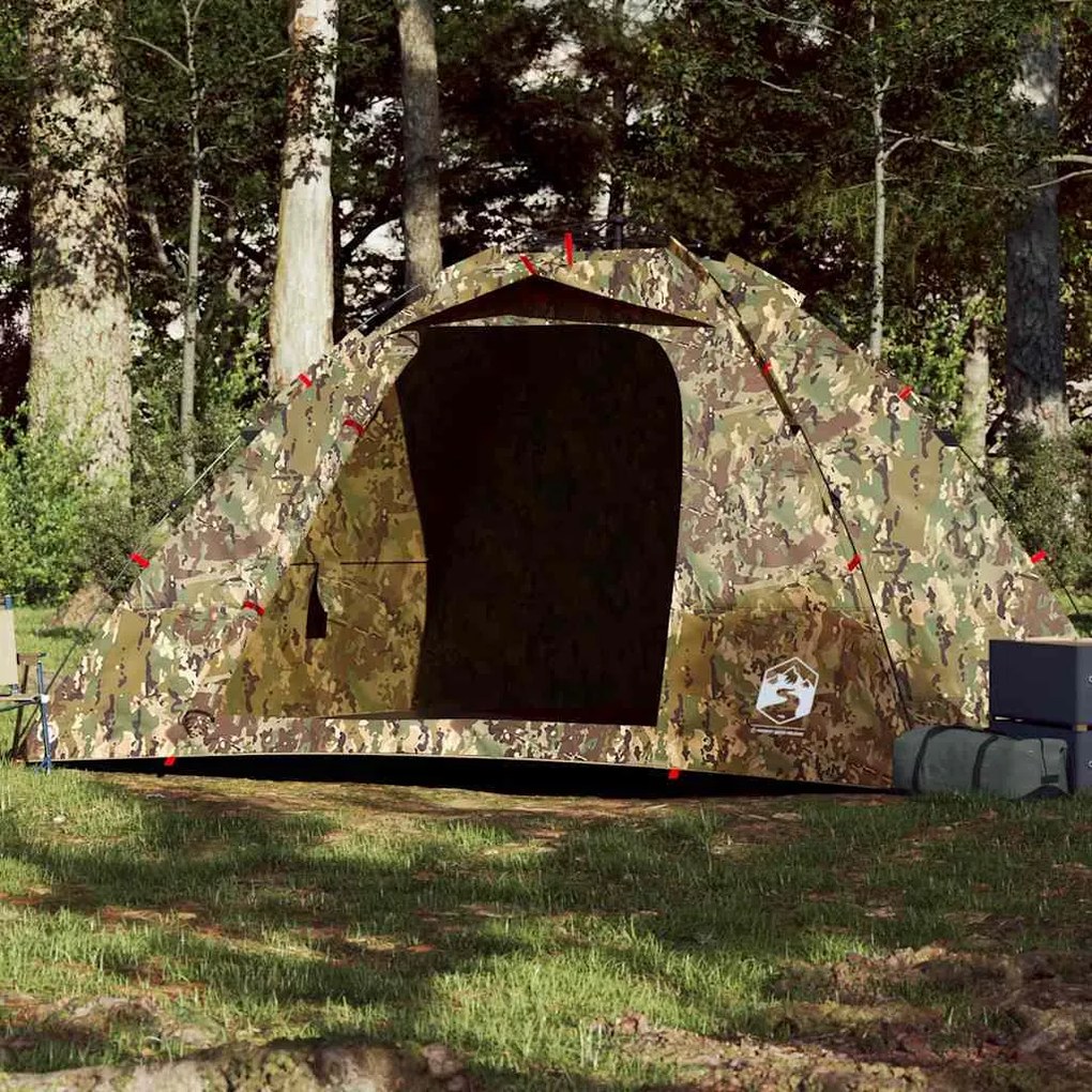 vidaXL Rybářský stan pro 4 osoby rychloupínací [4005327] Barva: Olivově zelená