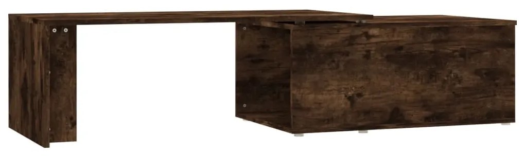Konferenční stolek kouřový dub 150x50x35 cm kompozitní dřevo - Default Title