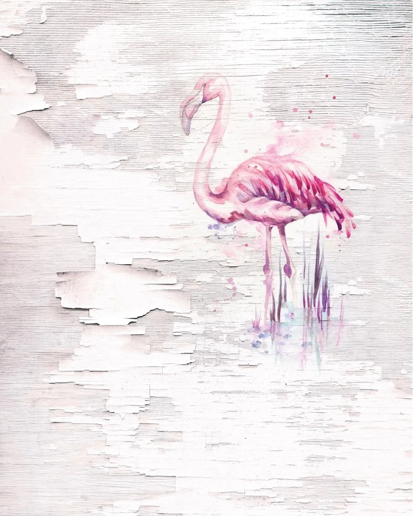 Komar Vliesová fototapeta Pink Flamingo 200 x 250 cm