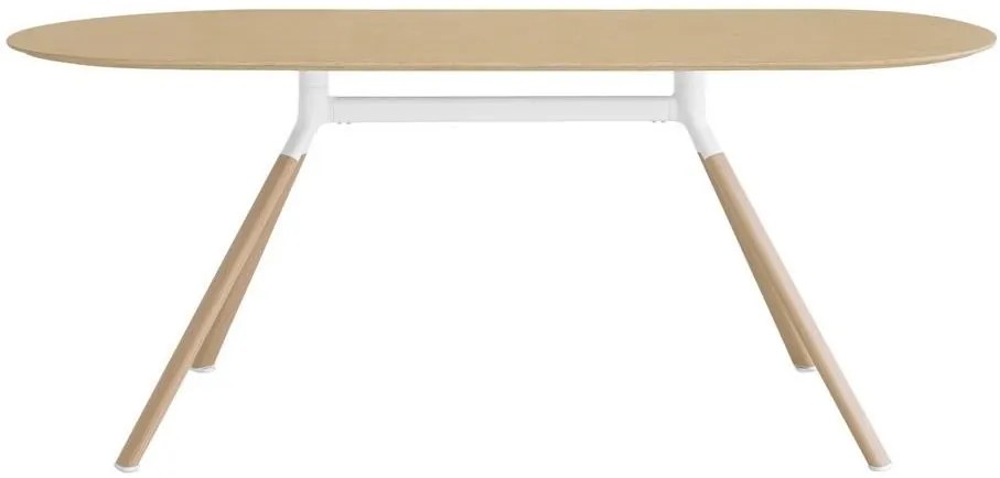 LAPALMA - Oválný stůl FORK, 160-240x90 cm