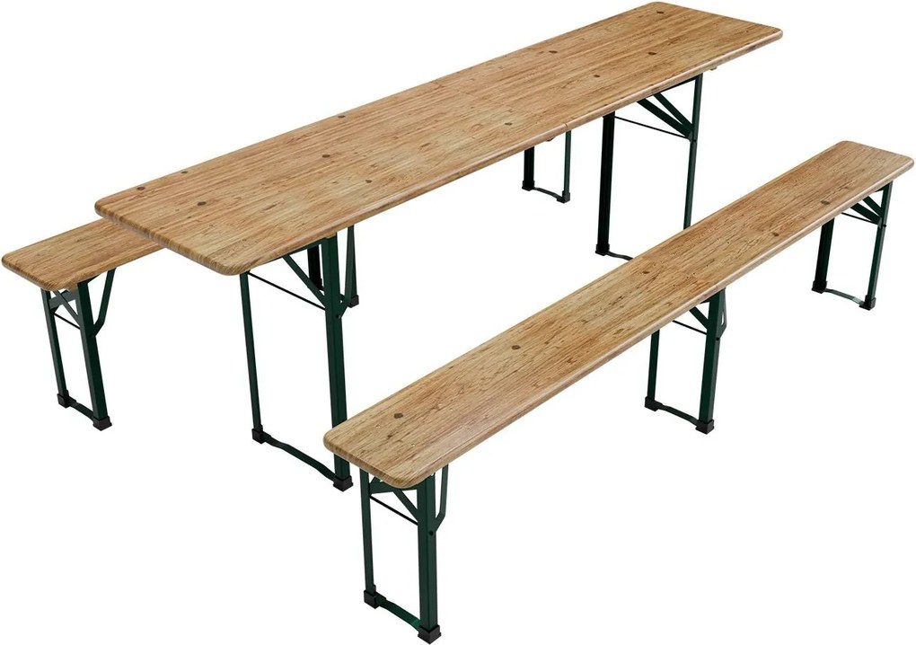 Juskys Skládací pivní set Passau 220 cm