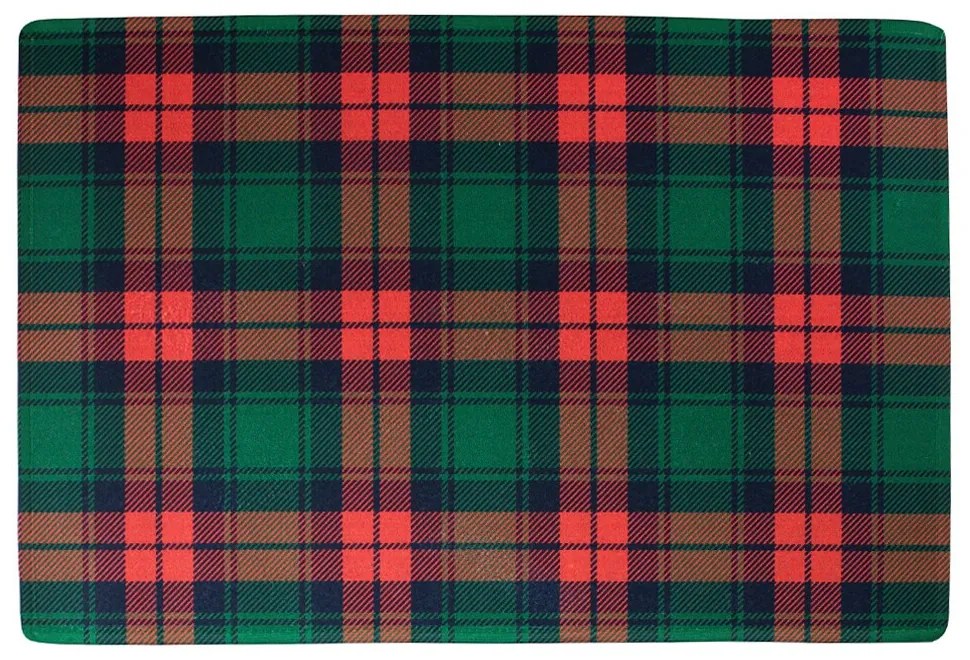 Rohožka s károvaným vzorem Tartan - 75*50*1cm