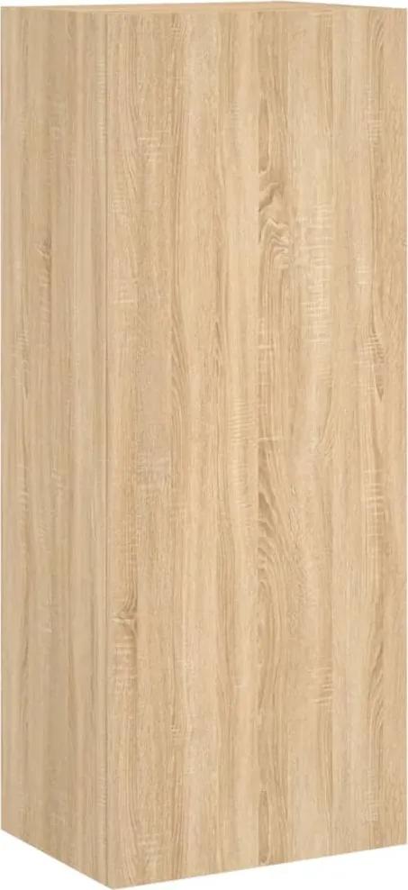 vidaXL 5dílná obývací stěna kompozitní dřevo [3216491] Barva: hnědý dub