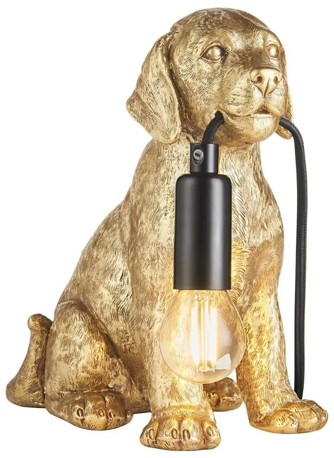 Endon 107364 - Stolní lampa PUPPY 1xE14/7W/230V zlatá