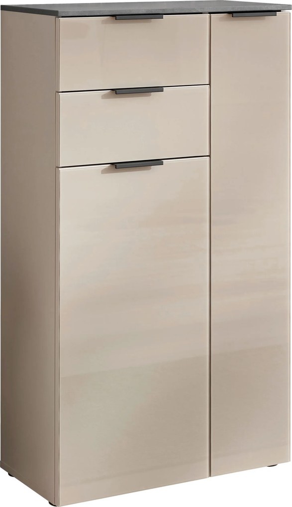 XXXLutz MIDI SKŘÍŇKA, antracitová, kašmírová, 60/107/30 cm Venda - Koupelnové série - 001279034606