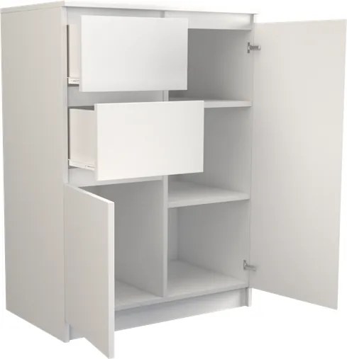 TPS Komoda 2D2S - Bílá