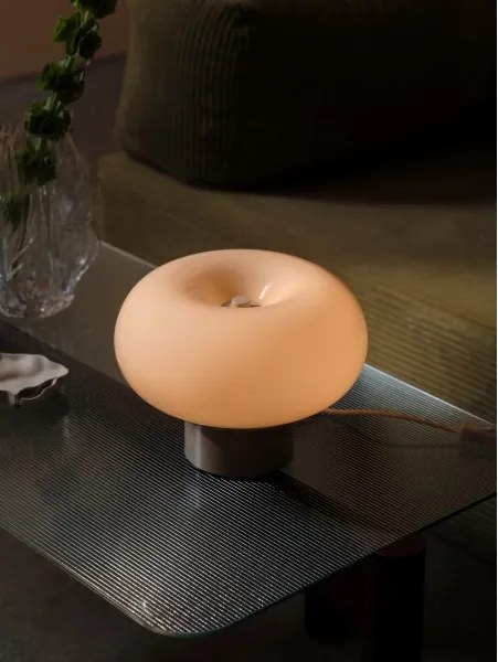 Nordlux - Stolní lampa MALTI 2xE27/10W/230V béžová