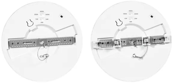 Ecolite WPCB2-24W/HF/BI - LED Panel se senzorem LEXA LED/12/18/24W/230V