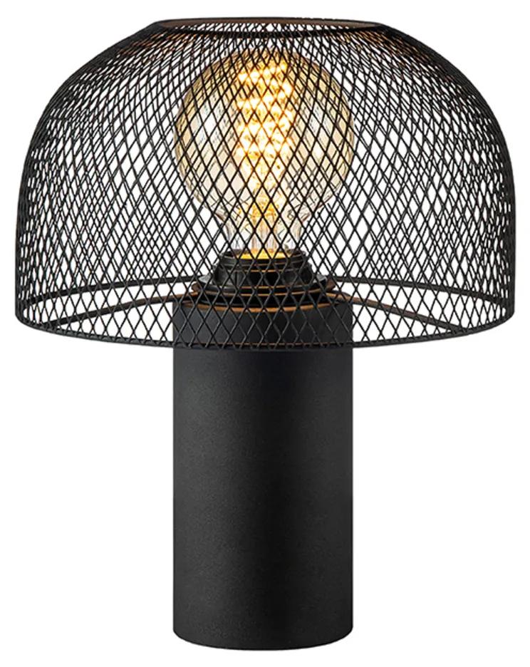 Stolní lampa Fungo - černý kov