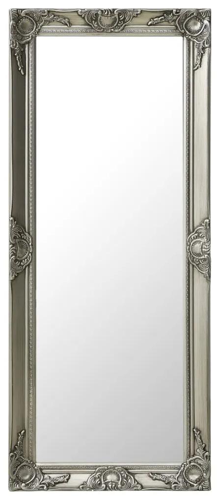 320326 vidaXL Nástěnné zrcadlo barokní styl 50 x 120 cm stříbrné