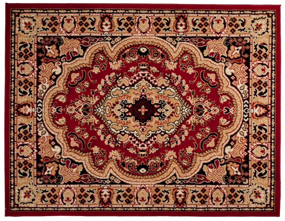 Chemex Moderní koberec Atlas - orientální 3 - červený Rozměr koberce: 80x150 cm