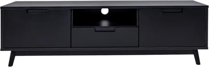Designový TV stolek Ronald černý