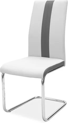Casarredo Jídelní čalouněná židle H-200 světlá šedá