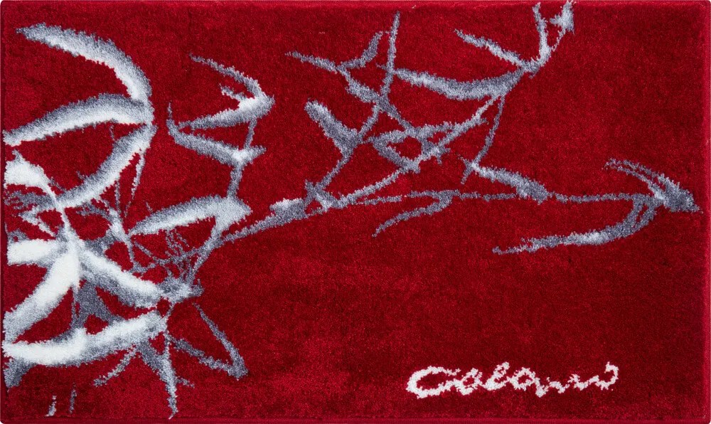 GRUND Koupelnová předložka Colani 23 červená Rozměr: 70x120 cm