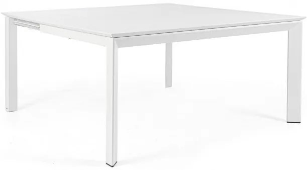 BIZZOTTO Rozkládací zahradní stůl KONNOR 160x110-160 cm bílý 0662754