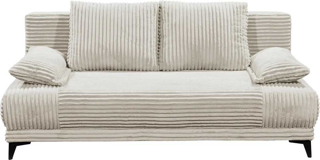 XXXLutz ROZKLÁDACÍ POHOVKA, textil, světle šedá MID.YOU - Rozkládací pohovky - 002220023904