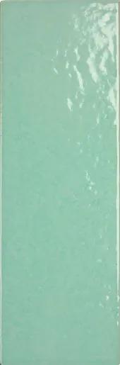 Obklad Tonalite Soleil verde vichy 10x30 cm, lesk SOL476