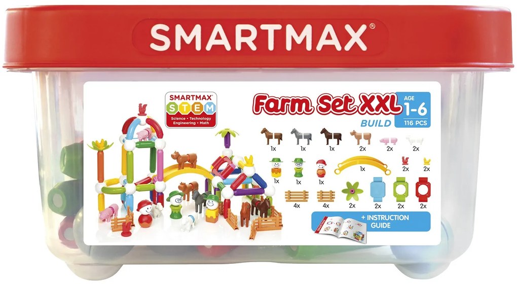 SmartMax - Kontejner - Farmářská sada XXL - 116 ks