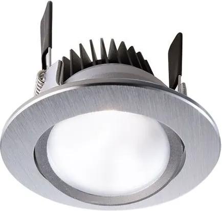 Zápustné stropní svítidlo COB 95 CCT 16W LED stříbrná - LIGHT IMPRESSIONS