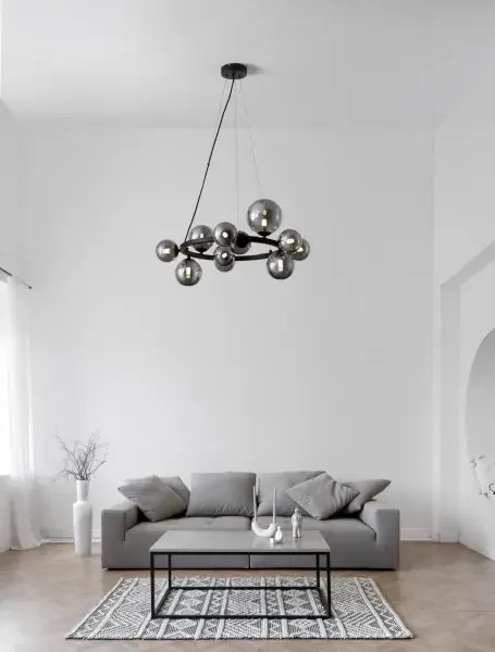 Retro lustr Odillia A 65 smoky