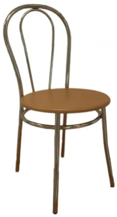 Jídelní a kuchyňská židle Tulipán (dřevěný sedák)