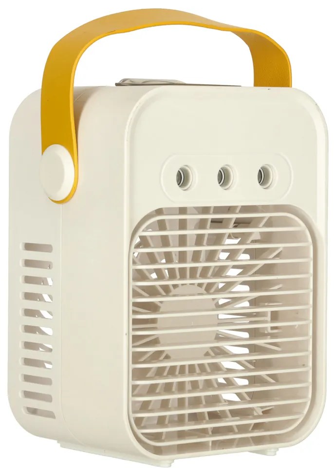 Creative Corner Ventilátor klimatizace zvlhčovač vzduchu stříbrný