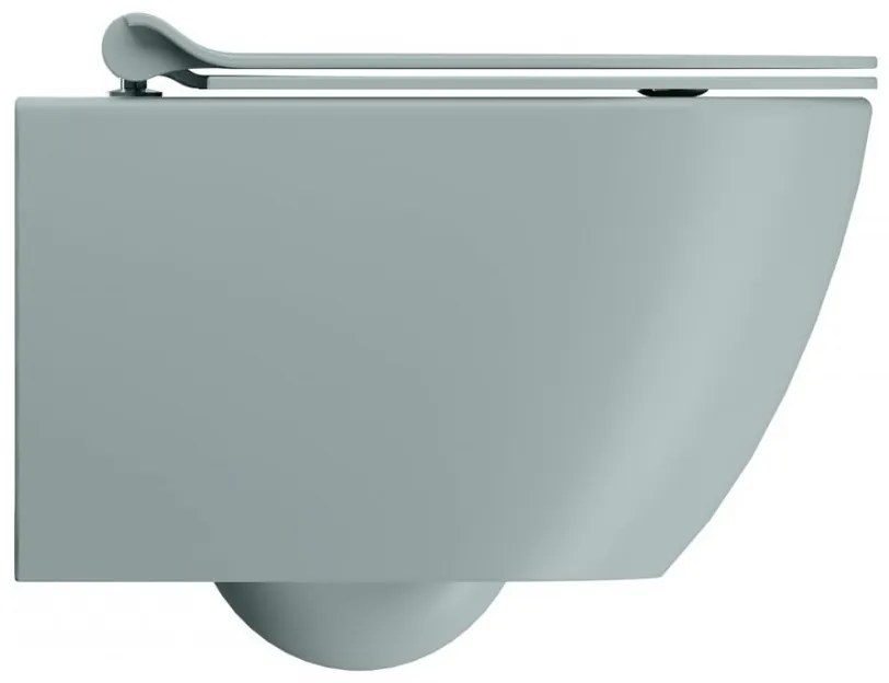 GSI PURA závěsná WC mísa, Swirlflush, 36x50cm, ghiaccio dual-mat 881615