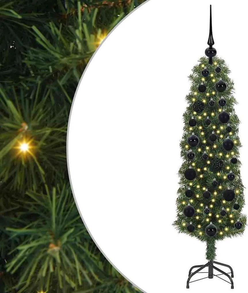 Umělý vánoční stromeček Zelená 120 cm PVC, ocel a plast 3394922