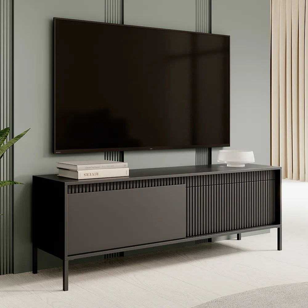 SENSO c | TV stolek RTV 153 2D | 153,5 cm | černá