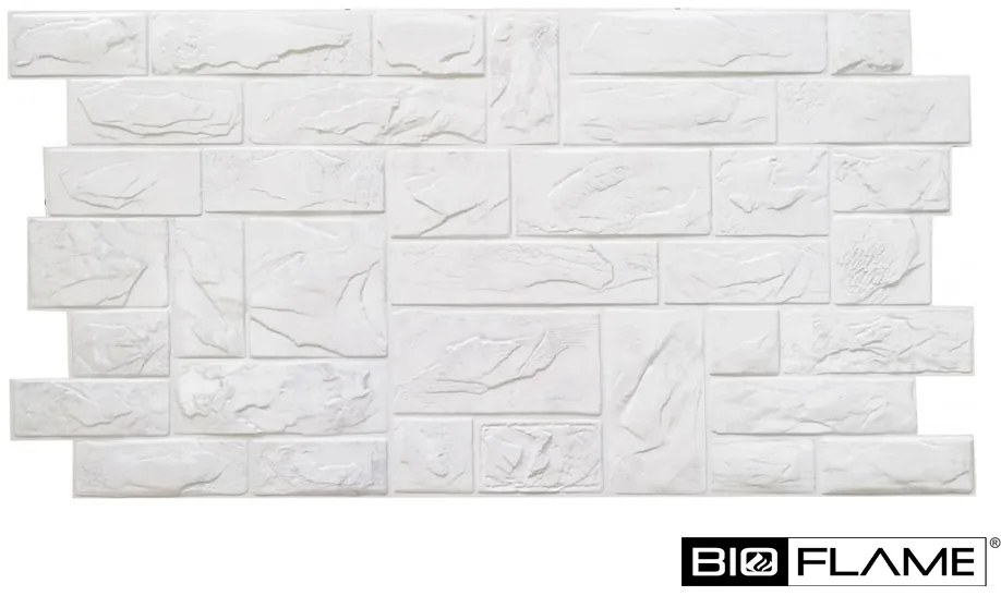 Obkladový 3D PVC panel White Stone