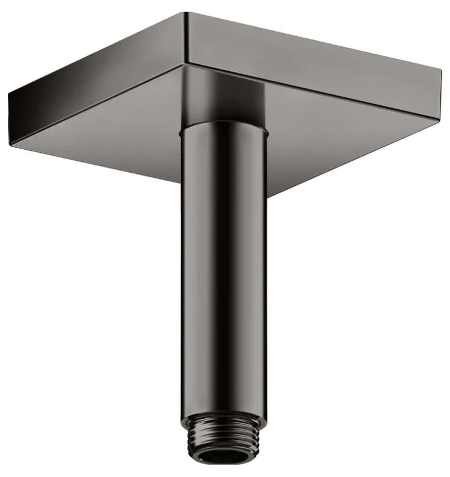 Axor - Sprchové rameno stropní, 10 cm, kartáčovaný černý chrom 26437340