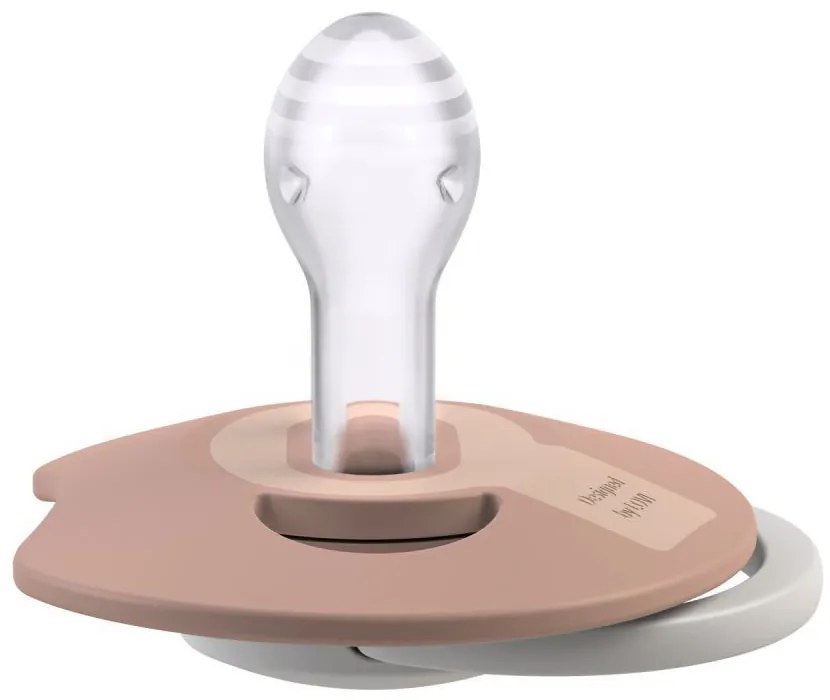 Lovi Dudlík svítící silikonový dynamický Prime 6-18 m 2 ks Ivory/Blush