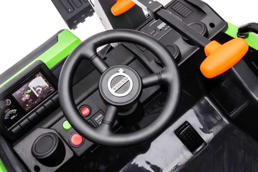 LEAN CARS Bateriové rypadlo Volvo DK-VE888 zelené