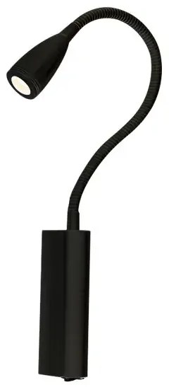 LED nástěnné svítidlo Veronica černé