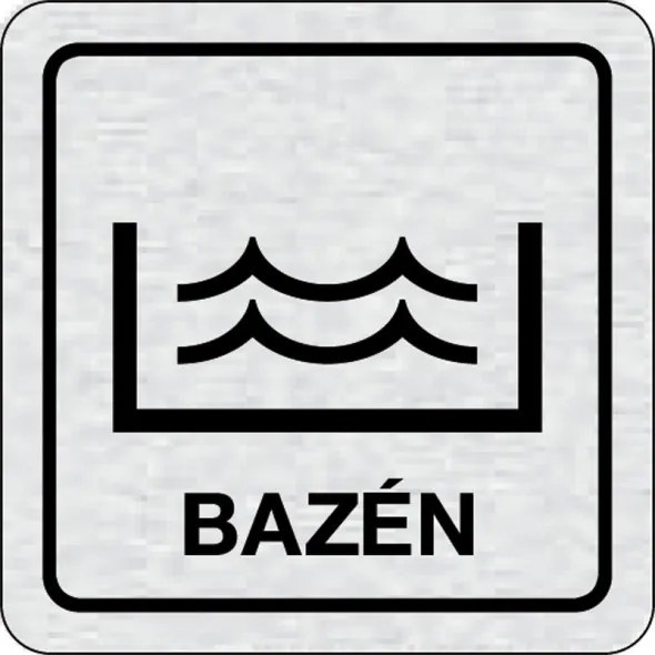 Cedulka na dveře - Bazén