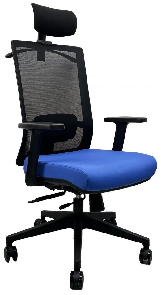 Office Pro Kancelářská ergonomická židle DVIS — více barev Černá